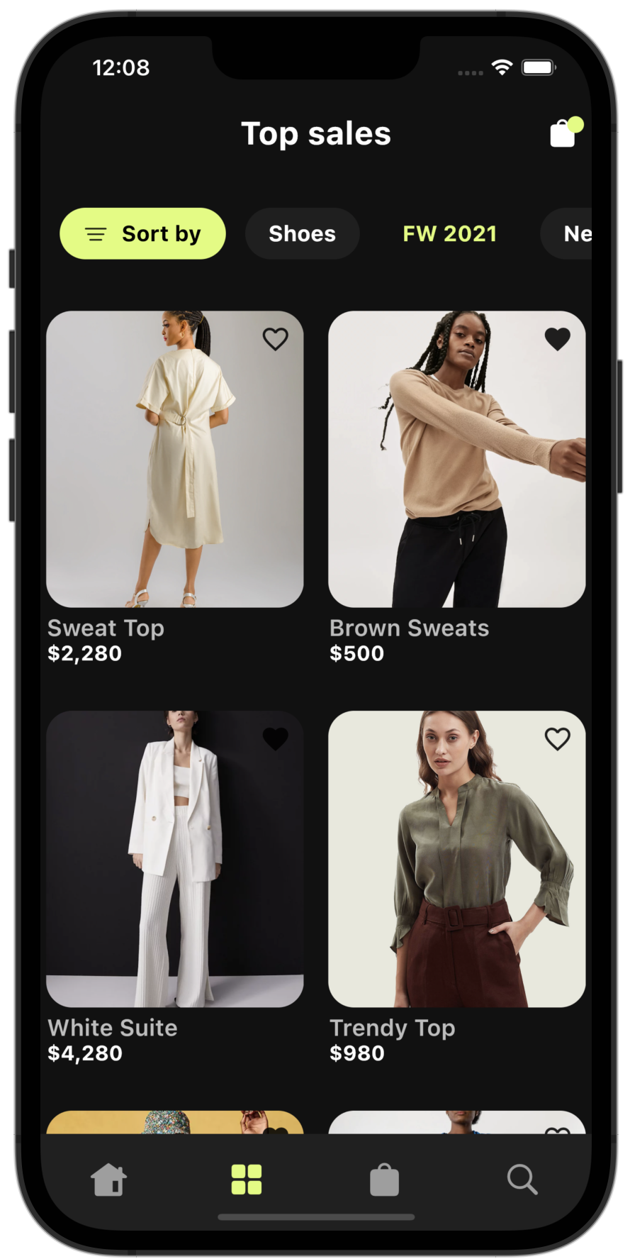 GitHub - HorlaRepo/flutter_fashion_ui: A fashion store developed with ...