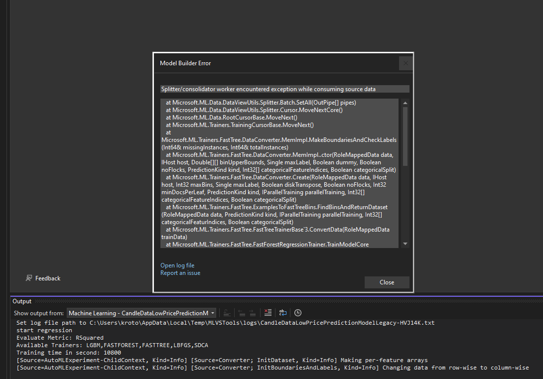 After updating to 17.14.4.2312404 learning is not possible even on ...