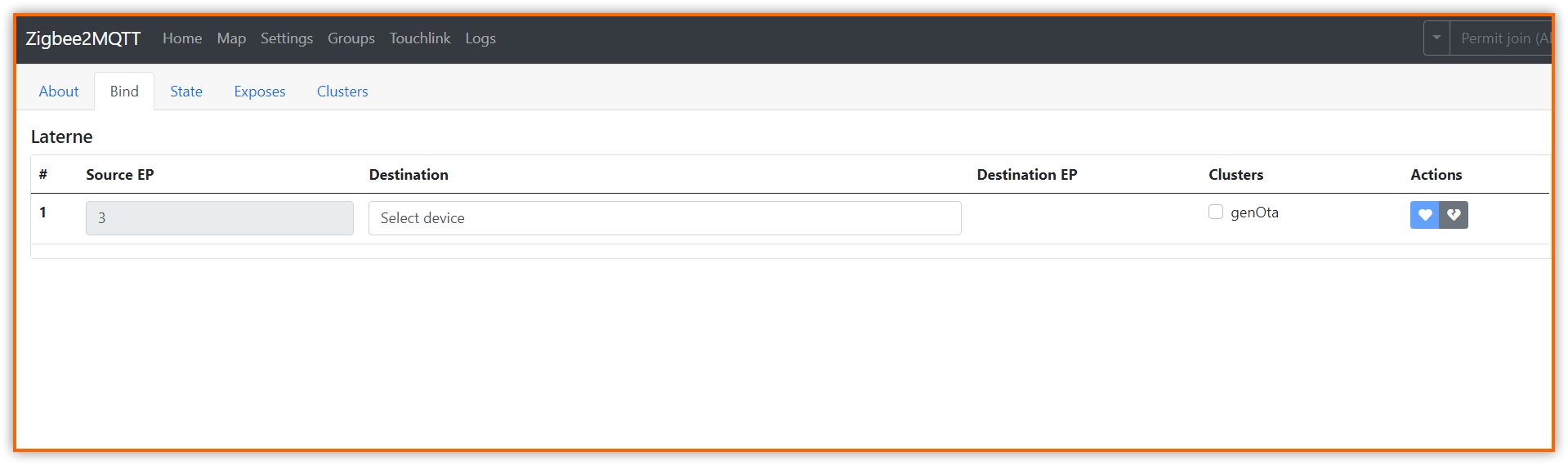 Exposes site is not loaded with an Osram lamp. · Issue #102 · nurikk/zigbee2mqtt-frontend · GitHub
