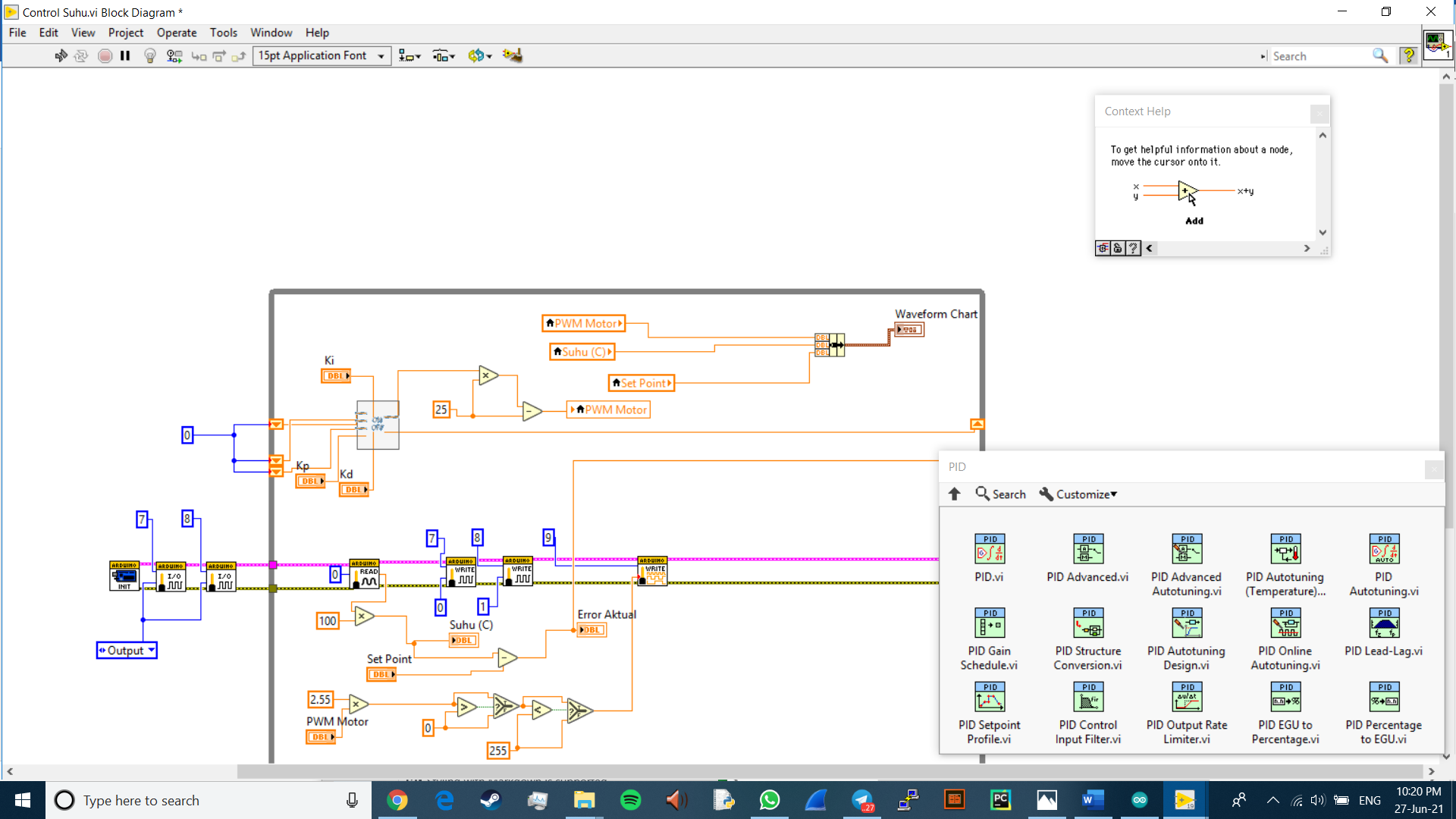 Pengontrol PID.vi is missing · Issue #1 · ramadanfirdaus5/Labview · GitHub