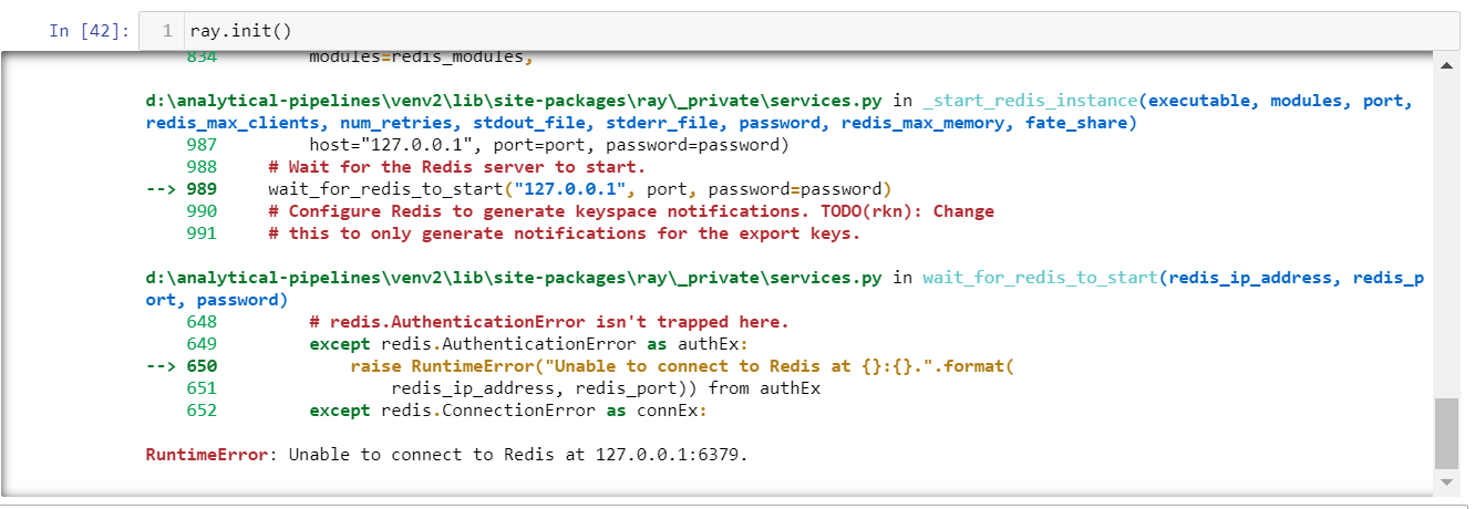 [ray.init()] AuthenticationError , RuntimeError · Issue #13581 · ray-project/ray · GitHub