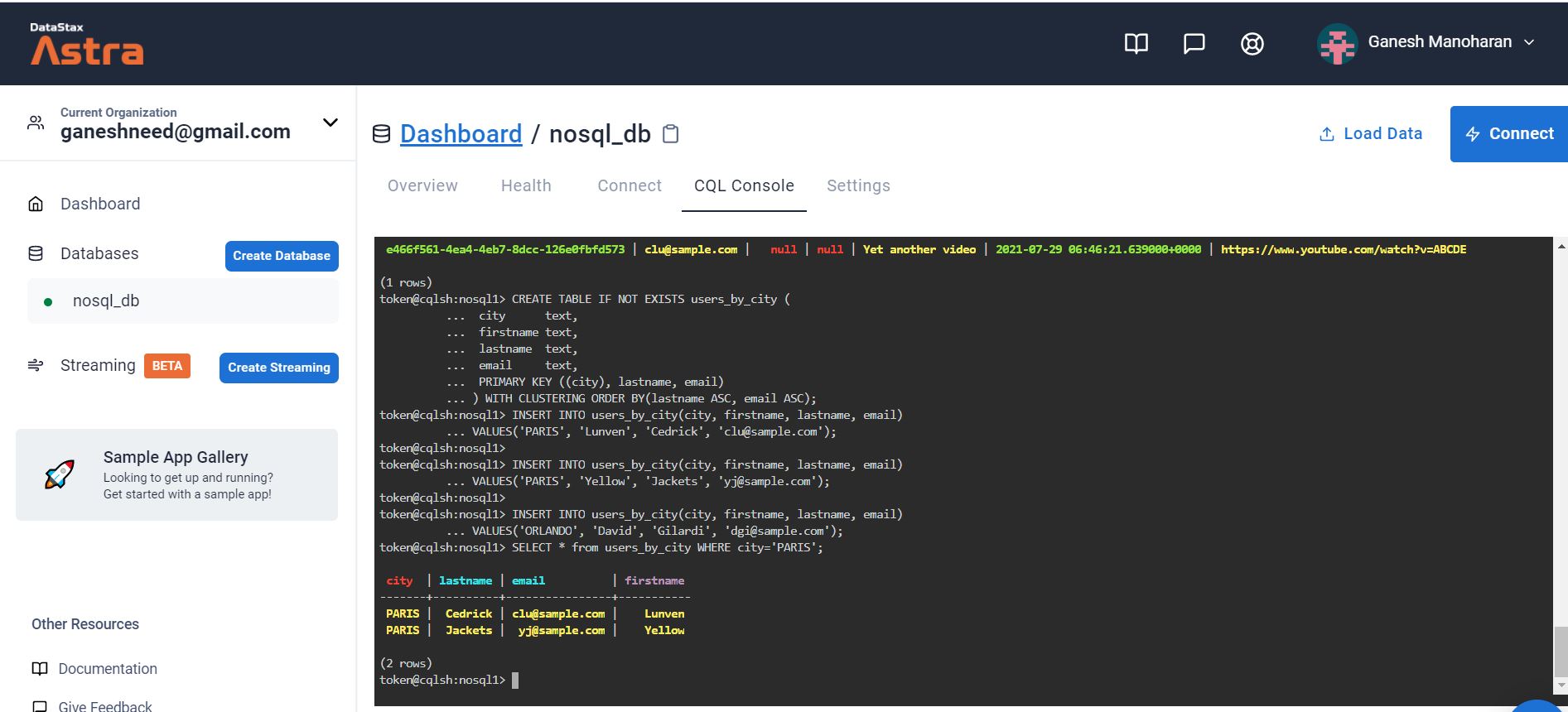 [HW] · Issue #263 · datastaxdevs/workshop-introduction-to-nosql · GitHub