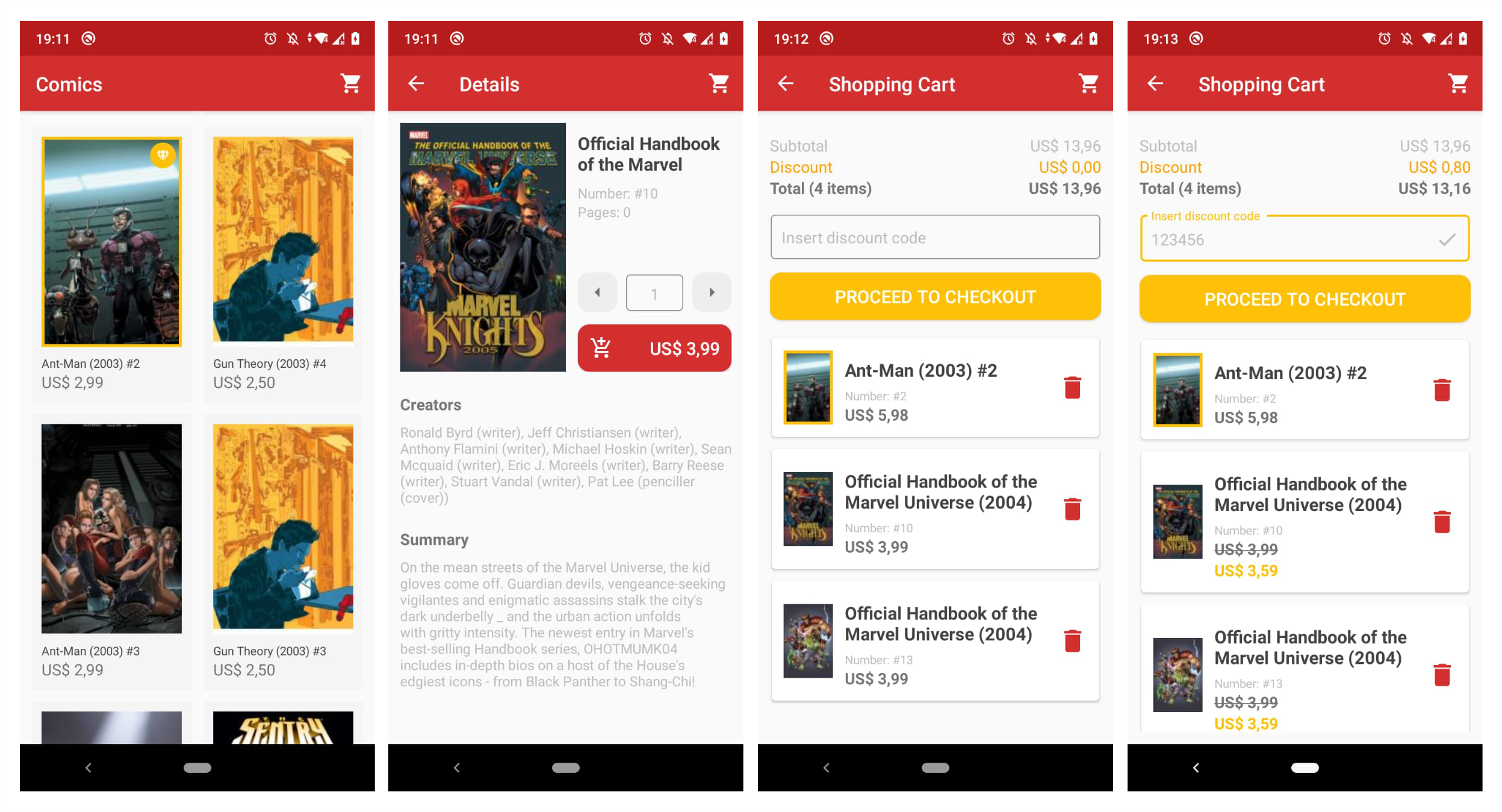 GitHub - allysonjeronimo/MarvelApp: App Android nativo que simula uma loja online de quadrinhos ...