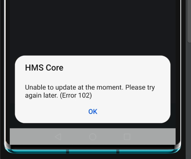 Hms Core Update Failed · Issue 236 · Hms Corehms Flutter Plugin · Github 5648