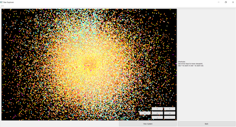 GitHub - foaghh161/StarExplorer: Given a database containing of all the ...