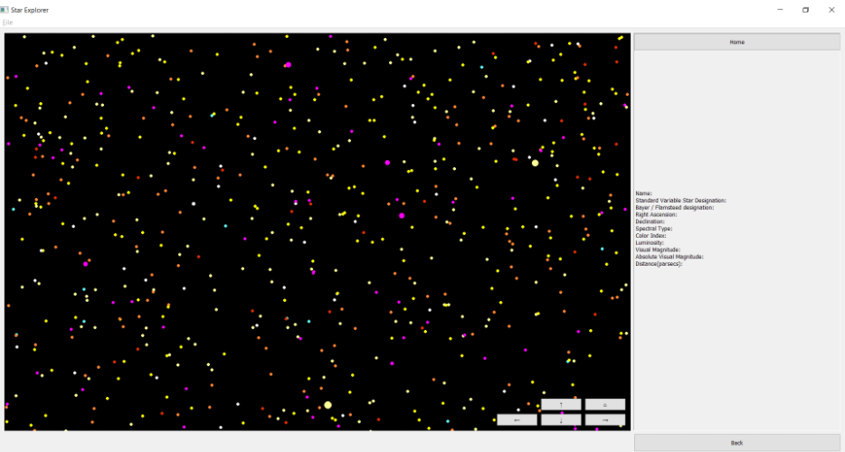 GitHub - foaghh161/StarExplorer: Given a database containing of all the ...