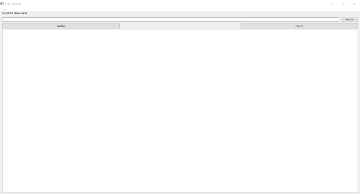 GitHub - foaghh161/StarExplorer: Given a database containing of all the ...