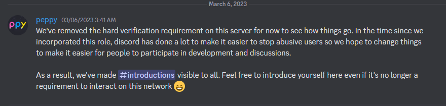 Update osu!dev Discord Server Verification Section · Issue #8951 · ppy ...