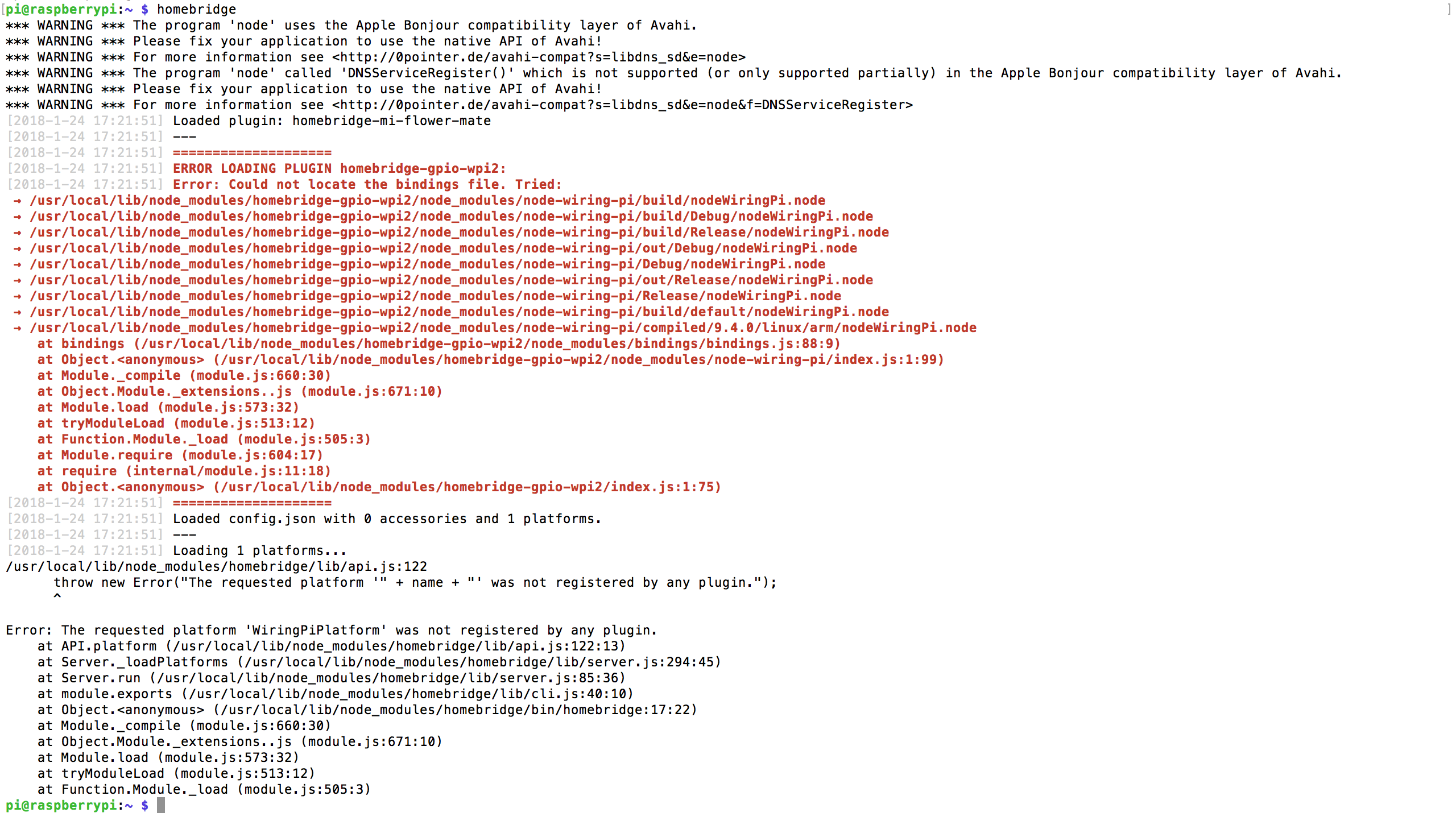 The Plugin Doesnt Find The Config · Issue 5 · Rsg98homebridge Gpio Wpi2 · Github 