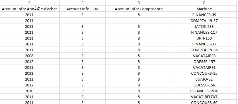 problème export account info type select · Issue #291 · OCSInventory-NG/OCSInventory-ocsreports ...