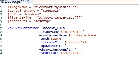 Initialization of container "XXXX" failed in NAV 2018 · Issue #409 · microsoft/nav-docker · GitHub