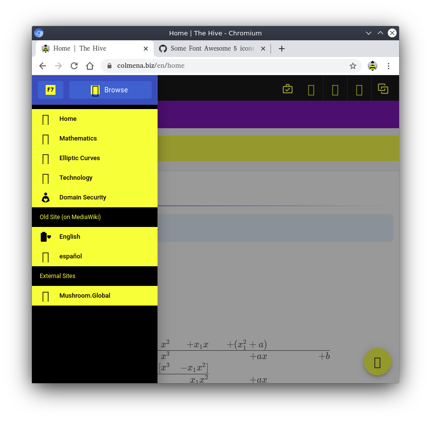Some Font Awesome 5 icons do not render · requarks wiki · Discussion #3669 · GitHub