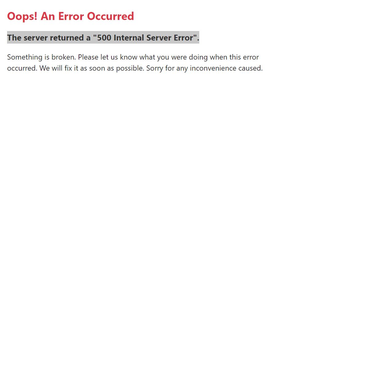 The server returned a "500 Internal Server Error". · Issue #460 · SolidInvoice/SolidInvoice · GitHub