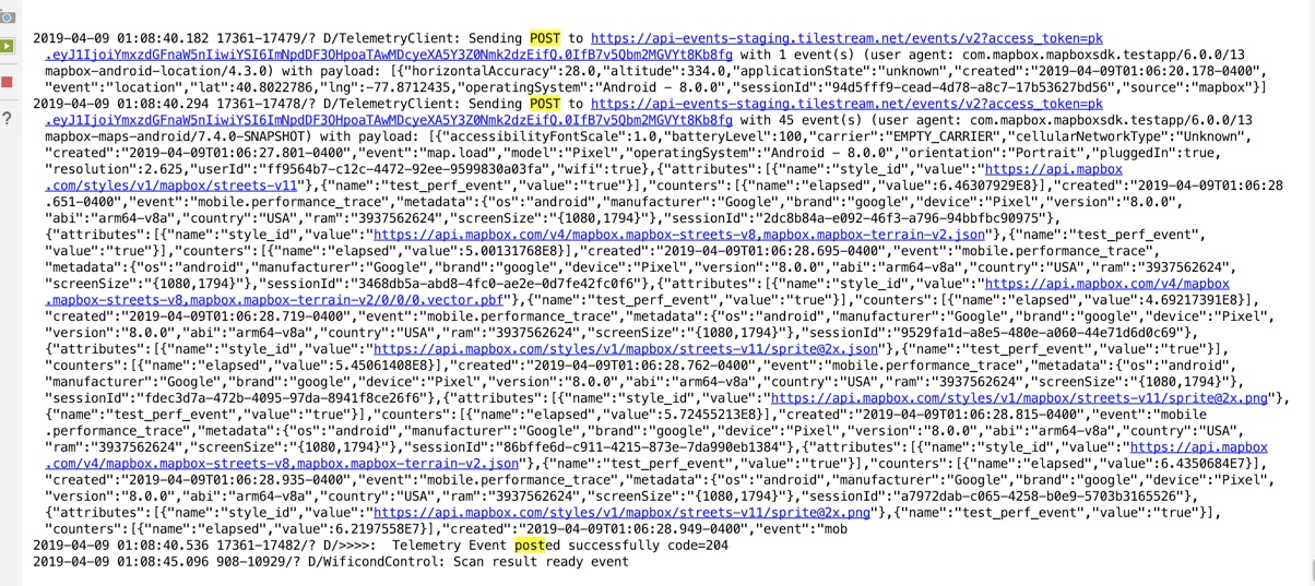 [android] Mapbox.getTelemetry().setDebugLoggingEnabled(true) is ignored · Issue #14376 · mapbox ...