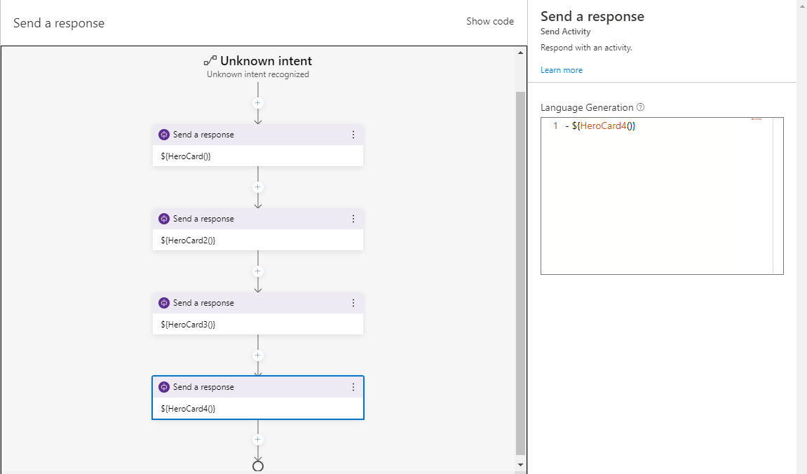 Microsoft Bot Composer Hero Cards · Issue 4317 · Microsoft 1060