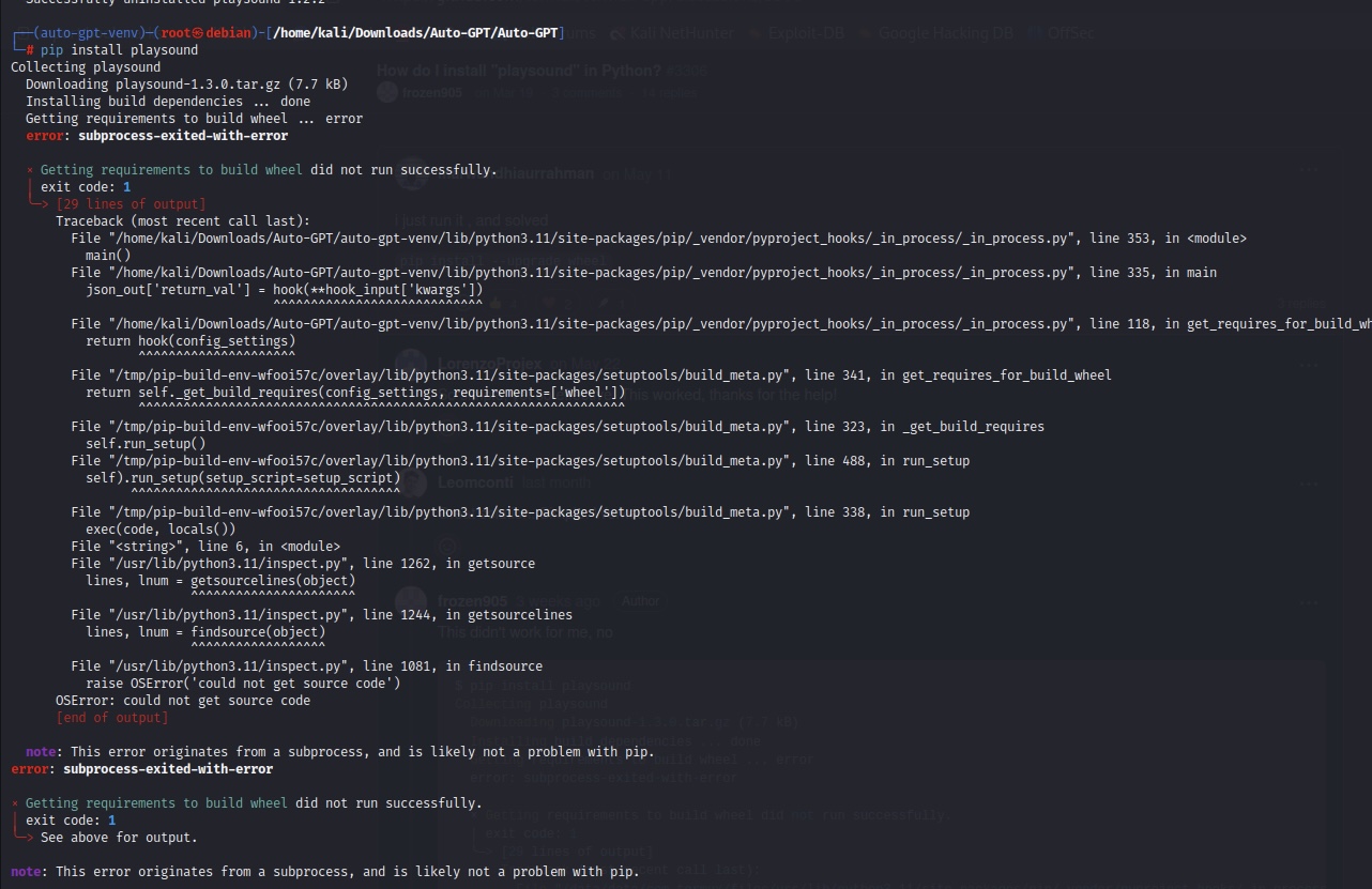 How Do I Install Playsound In Python · Termux Termux App · Discussion 3306 · Github
