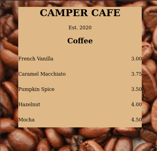 GitHub - felipebomfim/CafeMenu