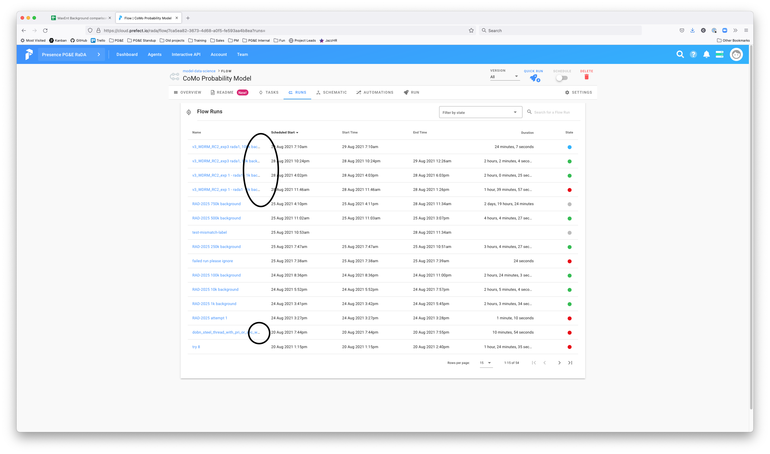 Expand Name Column in UI for Large Monitors in Flow Runs Screen · Issue #1016 · PrefectHQ/legacy ...