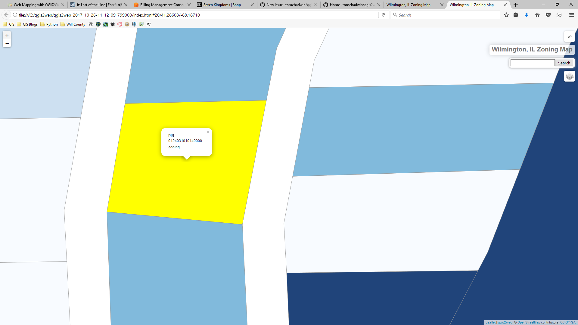 JavaScript Problem message appears with PIN labels · Issue #562 · qgis2web/qgis2web · GitHub