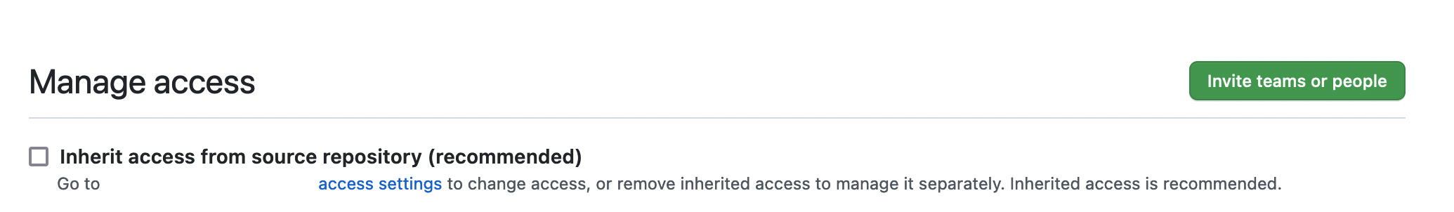 "inherited access" feature lacking basic controls and docs · community · Discussion #31412 · GitHub