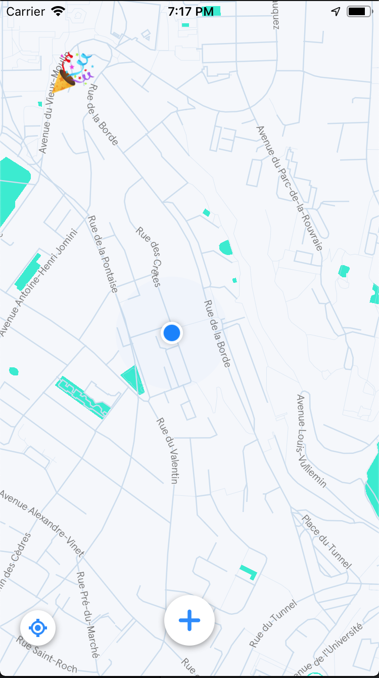 SymbolLayer doesn't display special characters or emojis · Issue #1407 · nitaliano/react-native ...