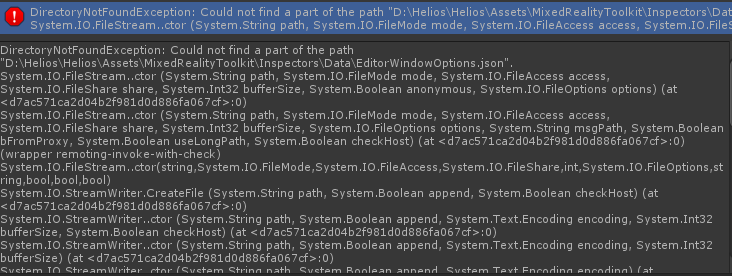 Directory Junction breaks hardcoded paths · Issue #4904 · microsoft/MixedRealityToolkit-Unity ...