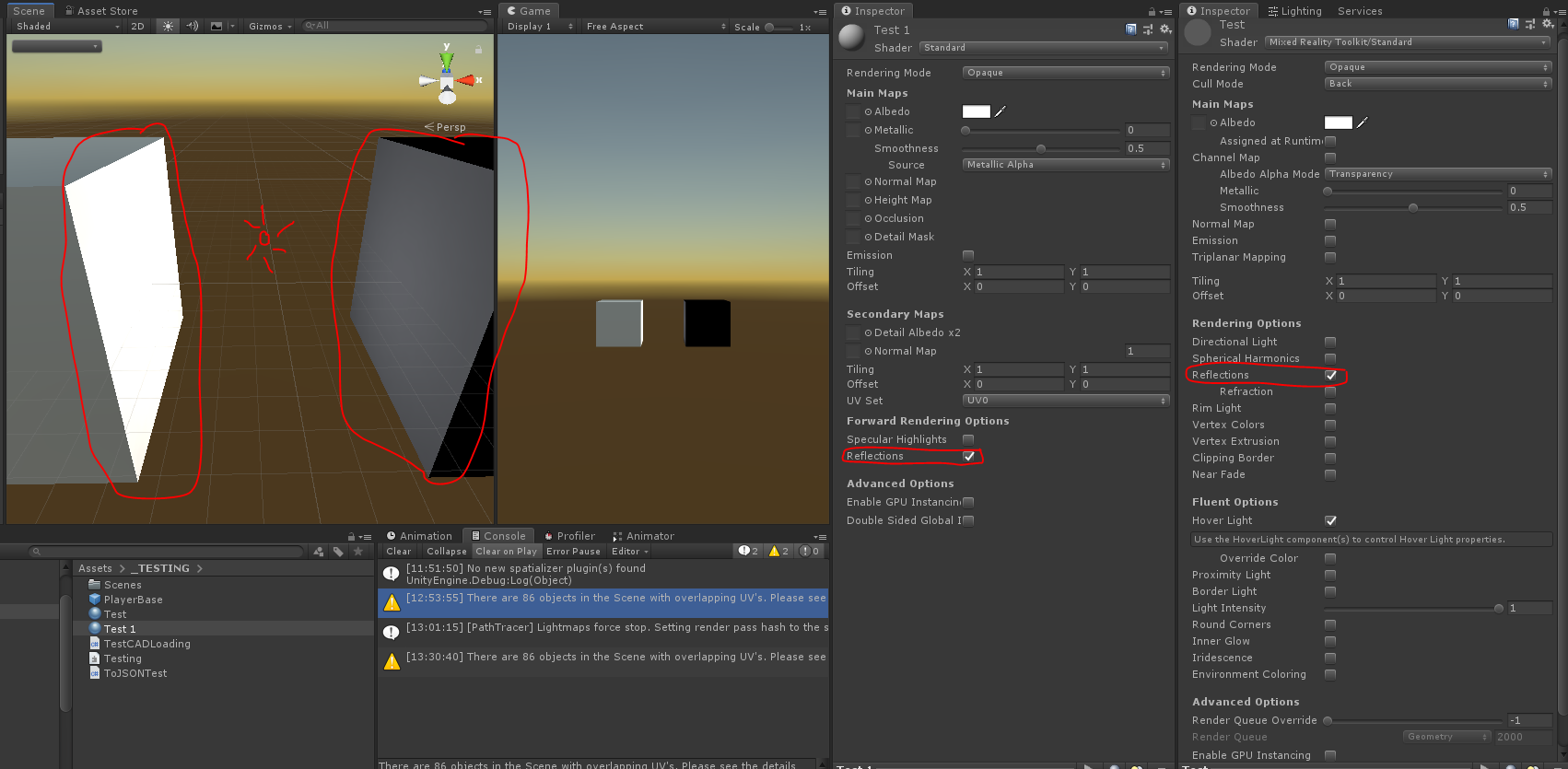 Standard Shader Reflections alter baked lighting · Issue #6705 ...