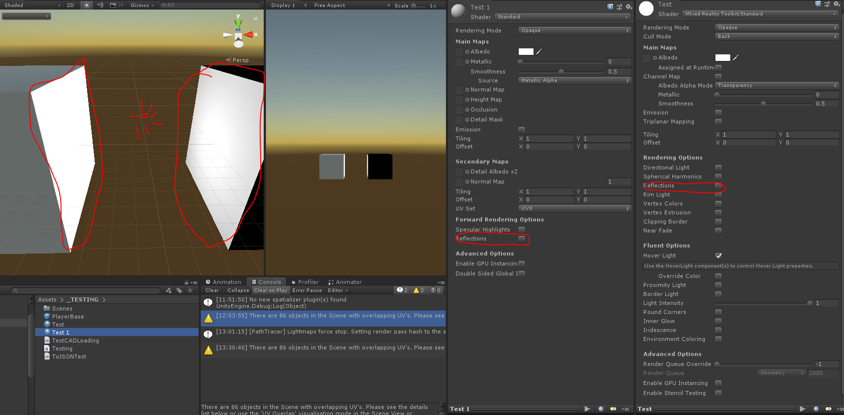 Standard Shader Reflections alter baked lighting · Issue #6705 ...
