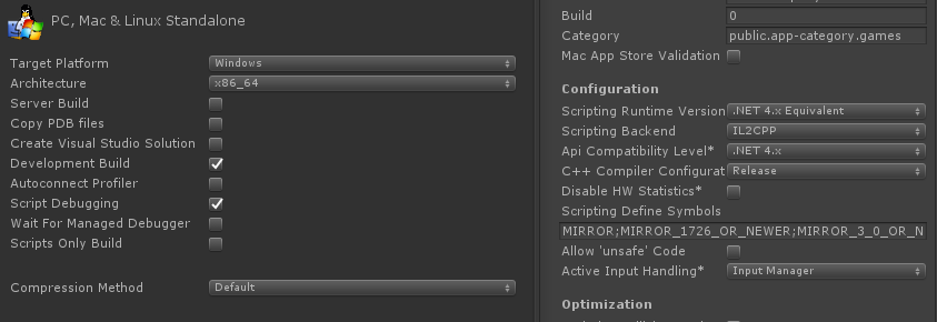 IL2CPP error for method (still) · Issue #1555 · MirrorNetworking/Mirror · GitHub