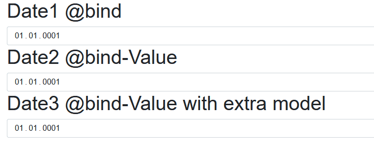 Bind And Bind Value And Bind Value For Extra Model Behave Different For Datetime · Issue