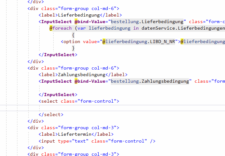 Foreach Is Formatted Wrong Within An Inputselect Component · Issue 5107 · Dotnet Razor · Github