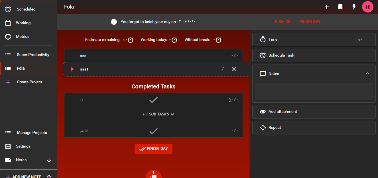 Logical error with the date displayed in time spent on a task · Issue ...