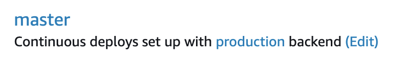 Amplifypush Seems To Create A New Environment Build Stuck On Already Exists · Issue 521