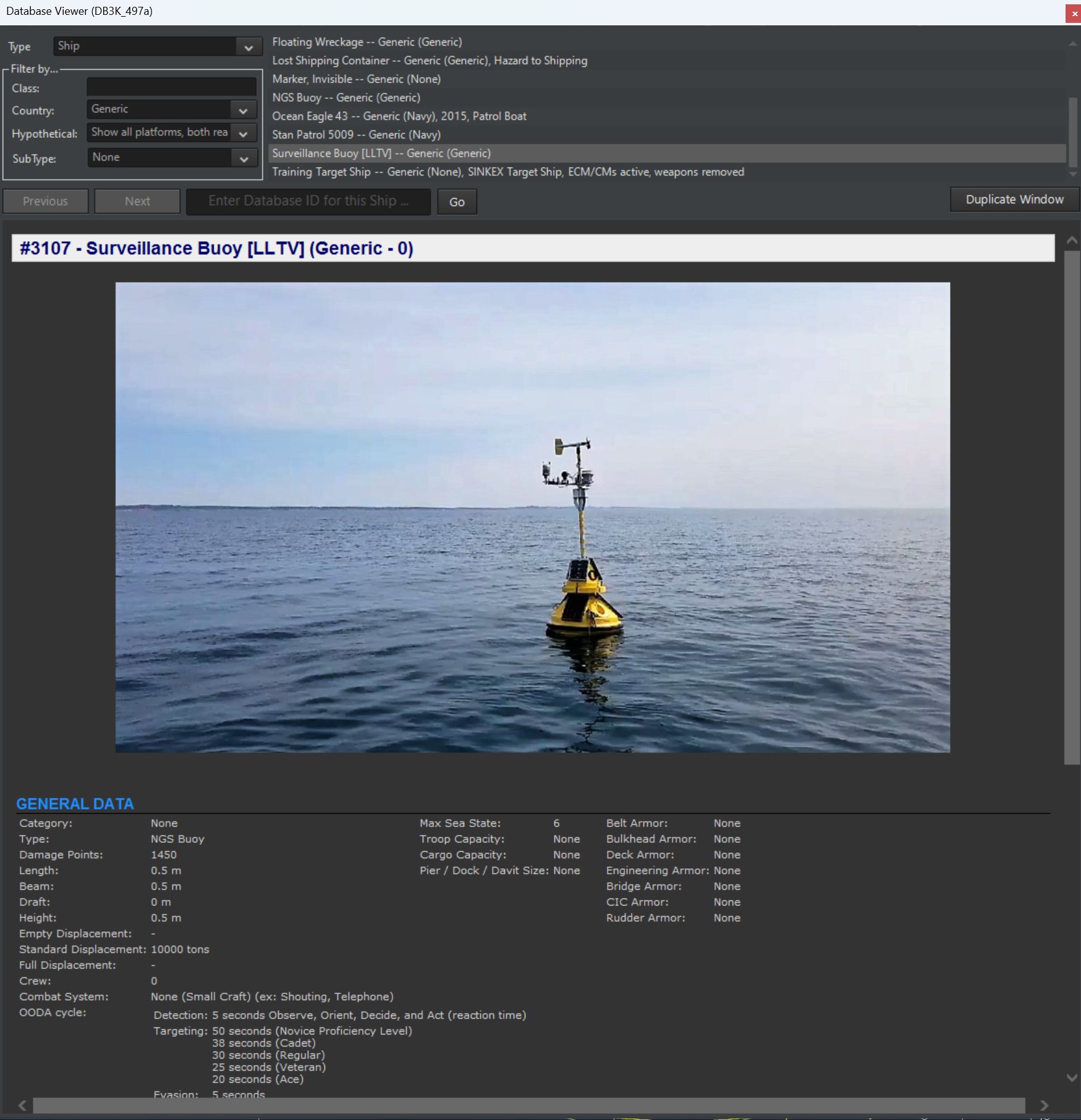 Reduce damage points of Surveillance and NGS Buoys · Issue #2739 · PygmalionOfCyprus/cmo-db ...