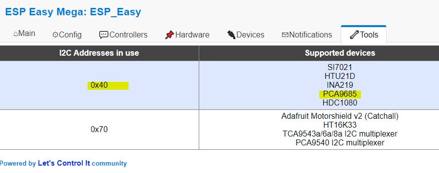 [P022 - Extra IO - PCA9685] PCAPWM,0,4095 is not working · Issue #3665 · letscontrolit/ESPEasy ...