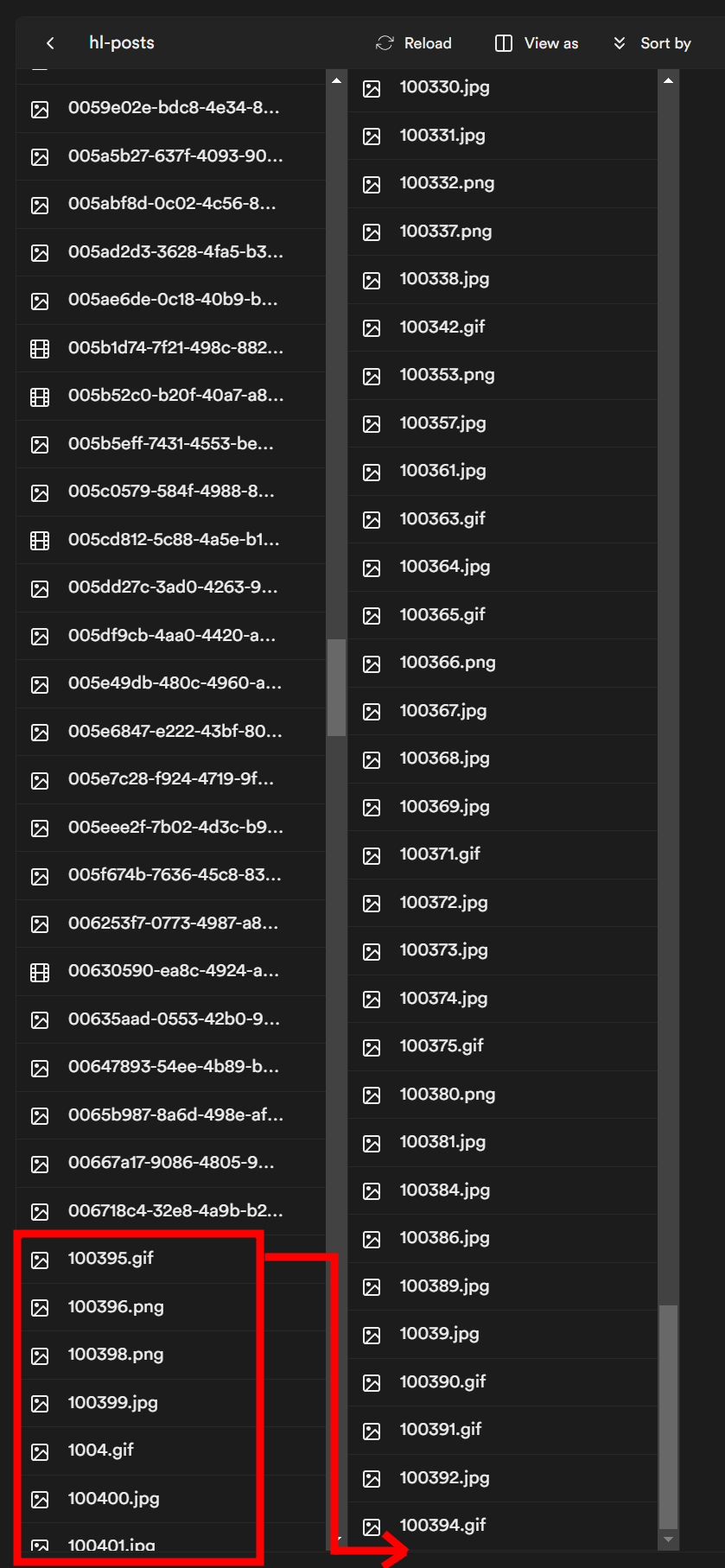 Storage Bucket Contents Scrolling Bug Dashboard · Issue 13400 · Supabase Supabase · Github
