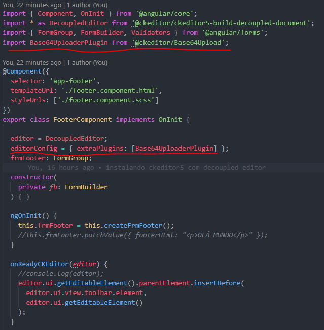How To Define A Base64 File Upload · Issue 88 · Ckeditorckeditor5 Angular · Github 7822