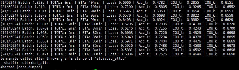 std::bad_alloc · Issue #106 · whai362/PSENet · GitHub