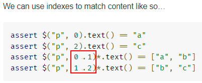 Documentation for ranges is displayed wrongly · Issue #623 · geb/issues · GitHub