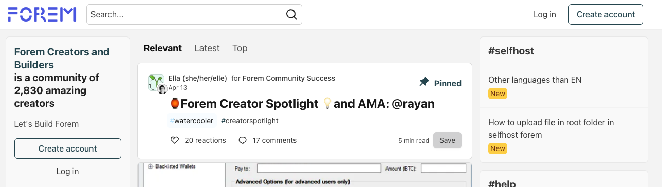 Indicator For Pinned Post Not Visible For Signed In Users · Issue 4008