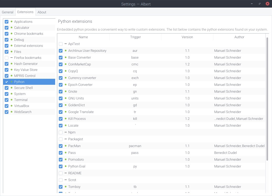 Add translate extension · Issue #501 · albertlauncher/albert · GitHub