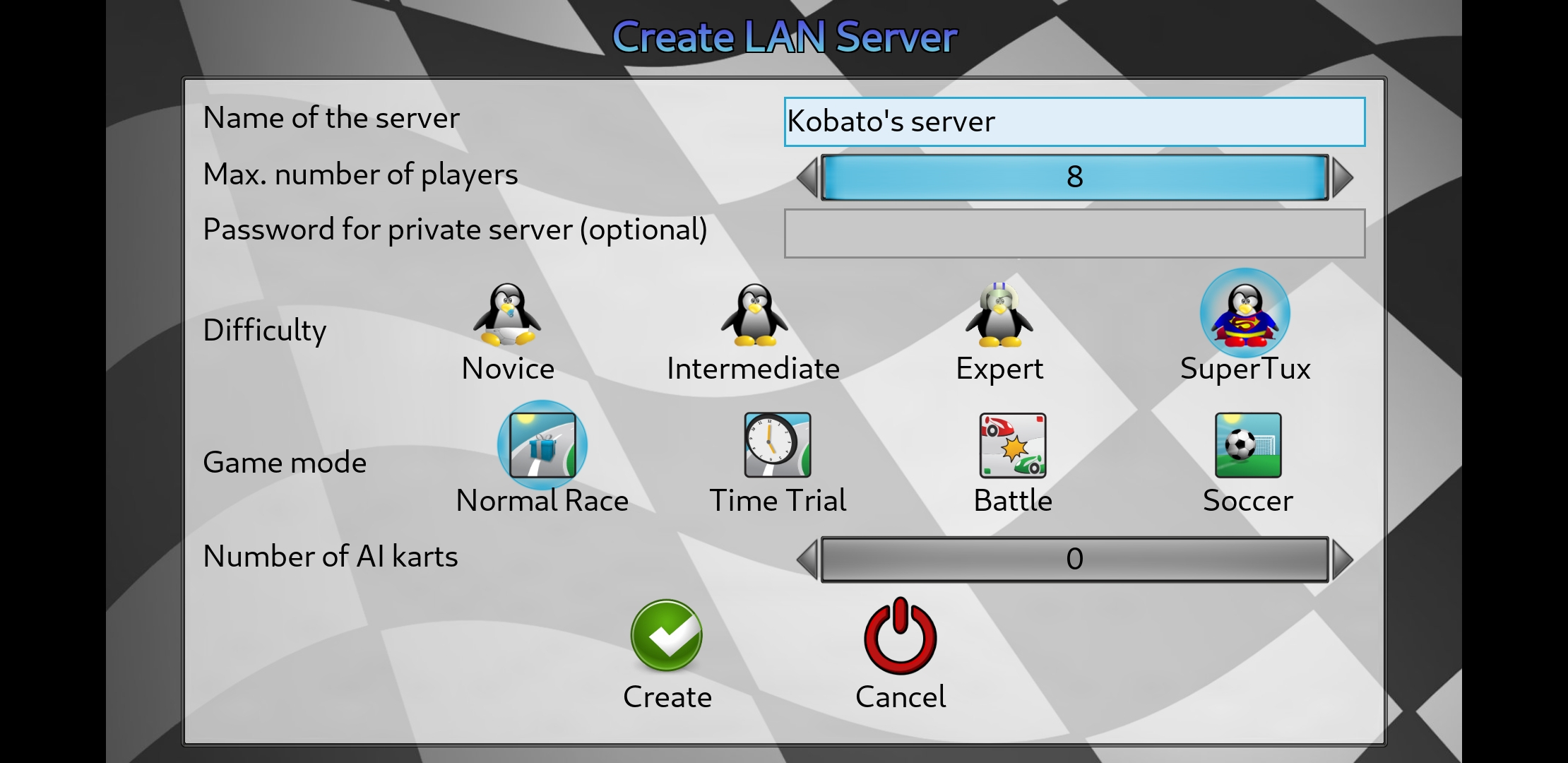 Option to select ai karts (bots) from the lobby in network games · Issue #4147 · supertuxkart ...