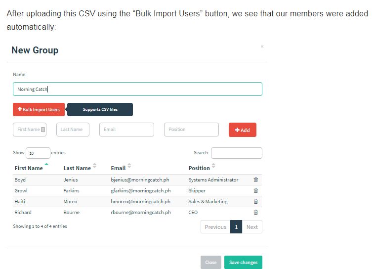 Import Users Through Csv · Issue 767 · Gophishgophish · Github 