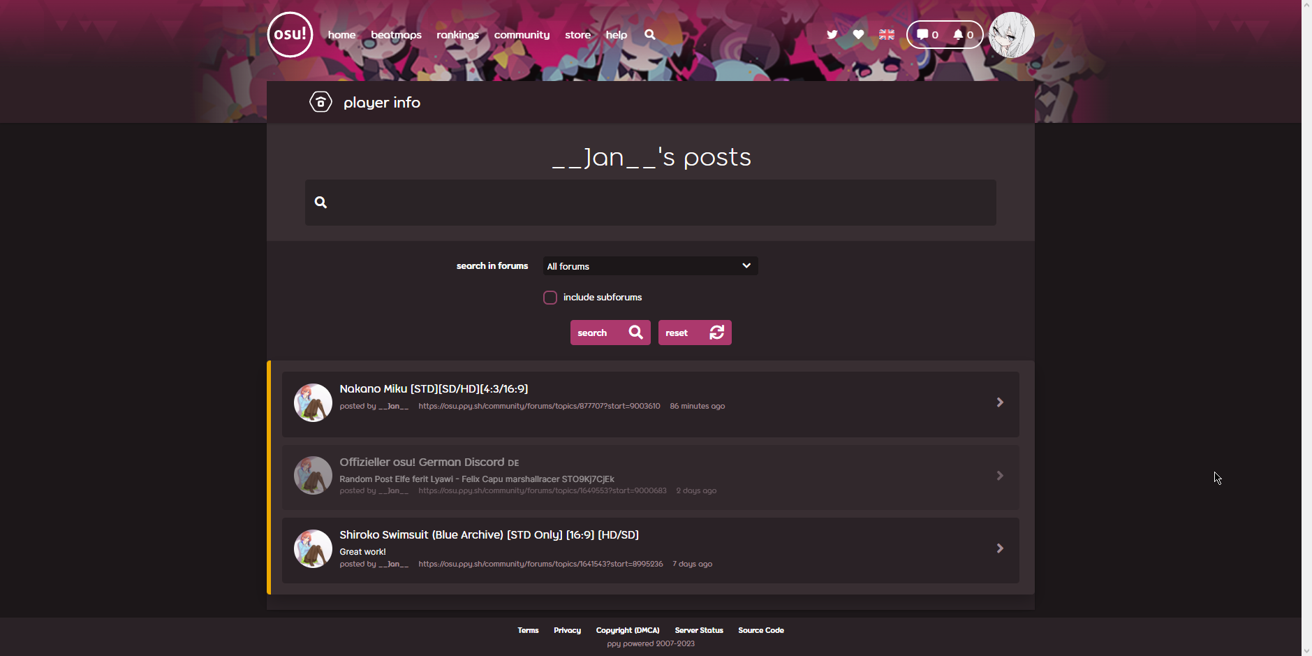 Users Are Able To See Deleted Posts In Post History From Anyone · Issue 9881 · Ppyosu Web · Github 
