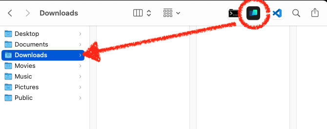 Open warp in current finder folder · Issue #953 · warpdotdev/Warp · GitHub