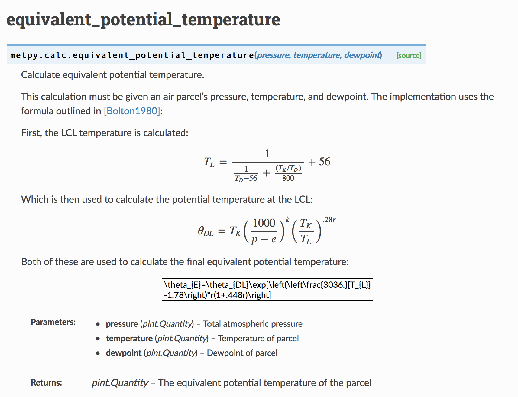 Equivalent potential temperature equation rendering · Issue #627 ...