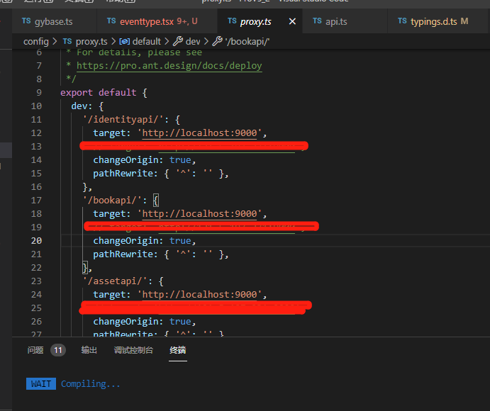 🐛[BUG] proxy 配置不起作用 · Issue #9048 · ant-design/ant-design-pro · GitHub