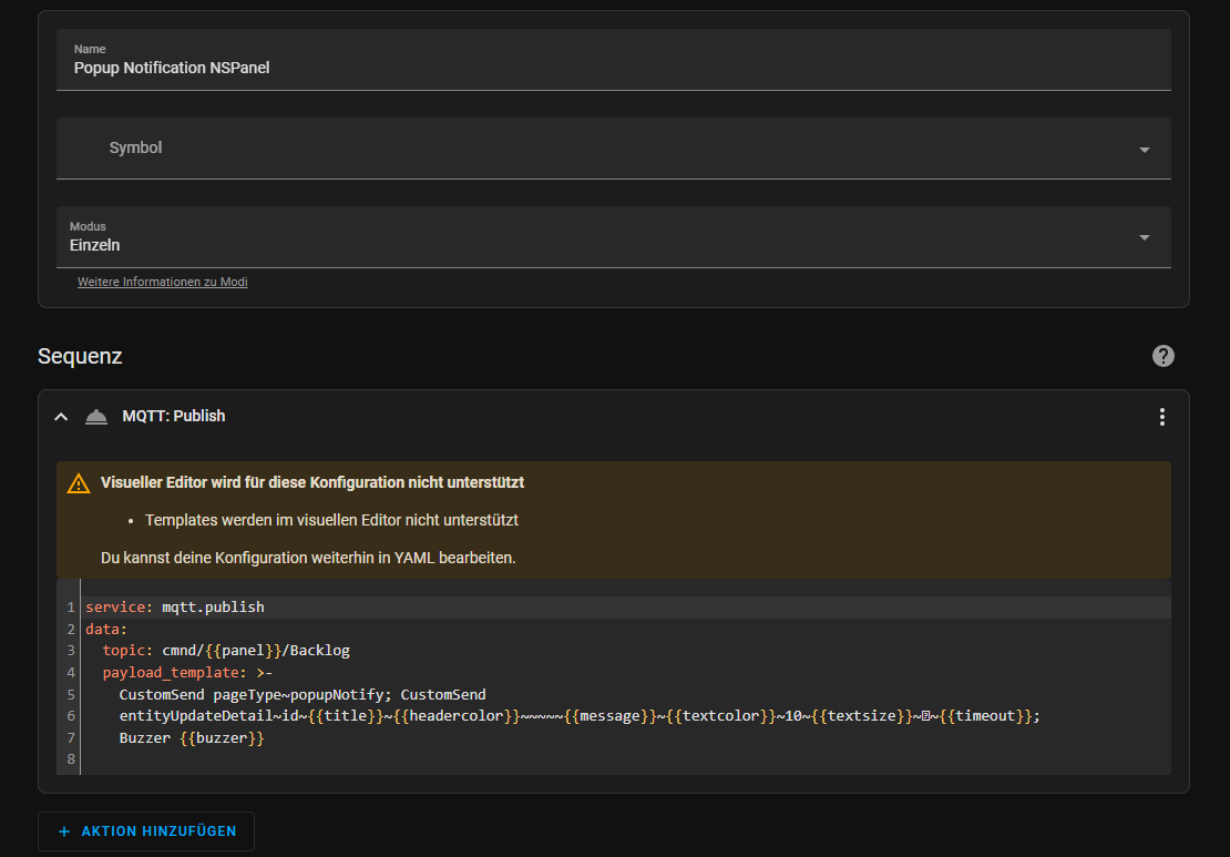 [Help] Notification - Formatting CR/LF (Homeassistant) · Issue #527 · joBr99/nspanel-lovelace-ui ...