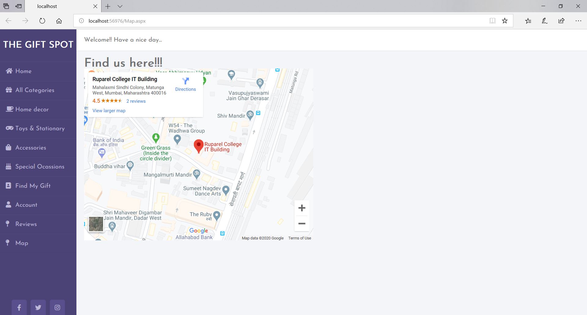 GitHub - Hritika-H/Gift_Shop: A website built using ASP .Net that ...