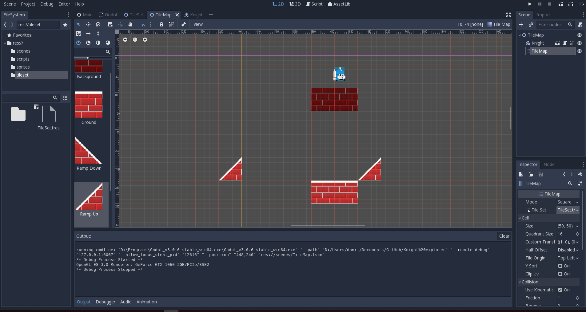 hovering collision from tilemap · Issue #19956 · godotengine/godot · GitHub